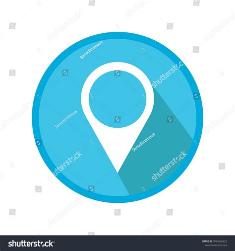 Location Icon Map Pointer Isolated On Stock Vector Royalty Free 1994926625 Shutterstock