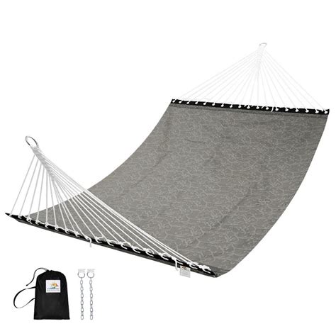 Double Outdoor Textilene Mocha Portable Foldable Assembly Hammock Hd