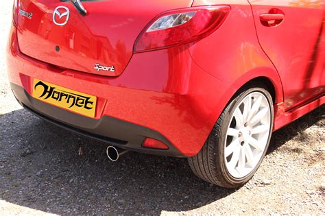 Mazda 2 13i Mk2 De Hornet Exhaust Sport Bomb 3 Tailpipe