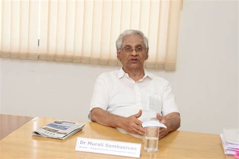 A G V Narayanan On Linkedin Dr Murali Sambasivan Director At