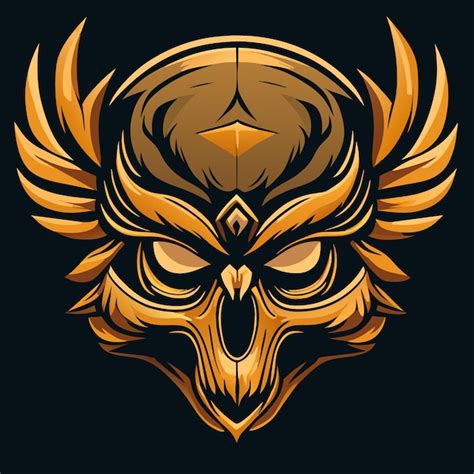 Premium Vector Isolated Eagle Skull Vector Pack