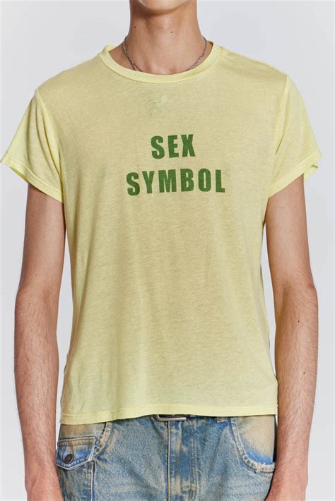 Yellow Sex Symbol Tee Official Online Shop