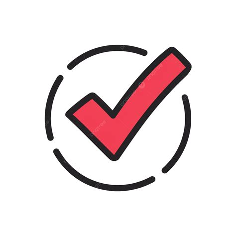 True Sign Icon Checkmark Or Verification Symbol Sign Icons True Sign