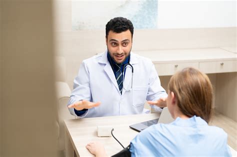 The Doctor Did A Daily Checkup And Talked About The Serious Illness