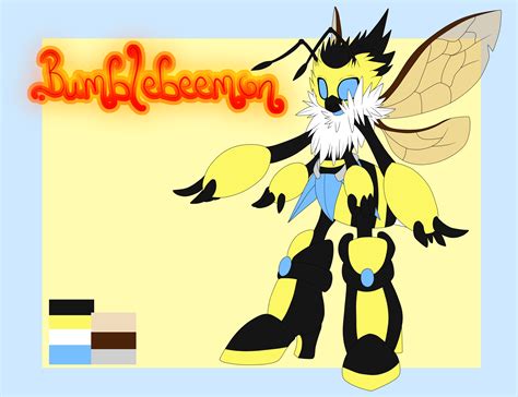 Digimon Bumblebeemon Ref By Anbugreninja On Deviantart