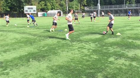 Cognitive Soccer Passing Patterns Using Cueing Soccer Soccer Drills Soccer Coaching