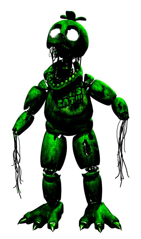 Withered Phantom Chica By Joshpreonce On Deviantart