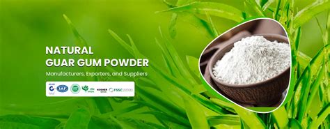 Guar Gum Powder Manufacturer Supplier Exporter And Importers Ashapura