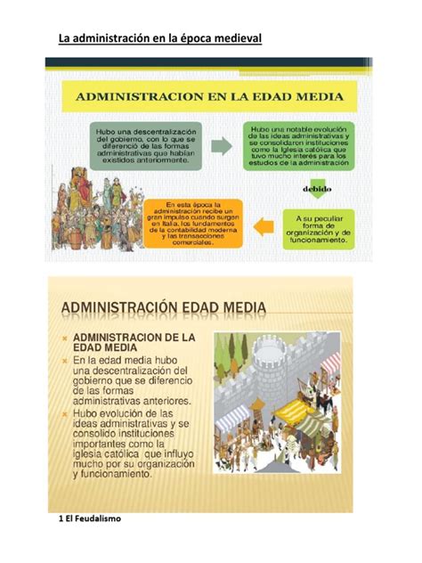La Administración En La Época Medieval Pdf Tomás De Aquino