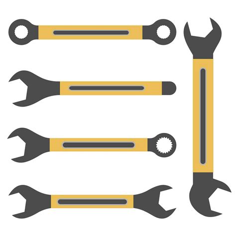 Spanner Clipart Vector Bundle Spanner Vector Bundle Hardware Clipart Vector Bundle Automation