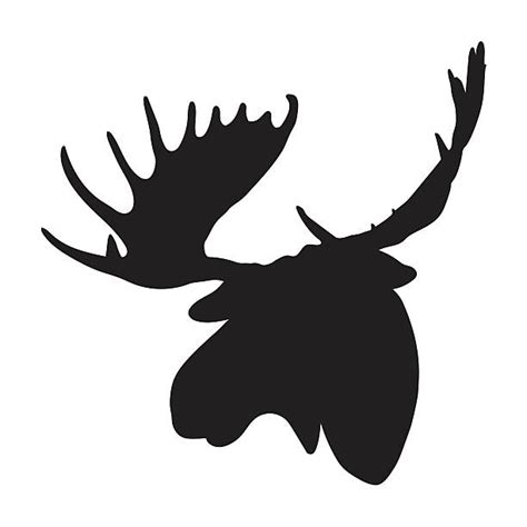 1500 Moose Silhouette Stock Illustrations Royalty Free Vector