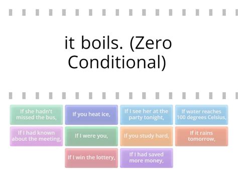 Connect The Conditionals D10 Find The Match