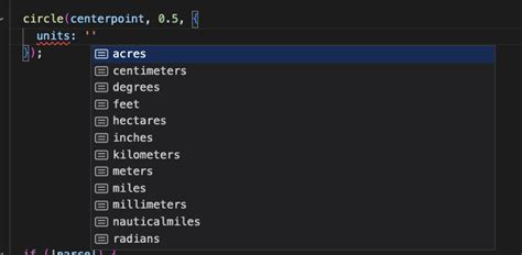 Turf Circle Units Typing Is Wrong Issue Turfjs Turf GitHub