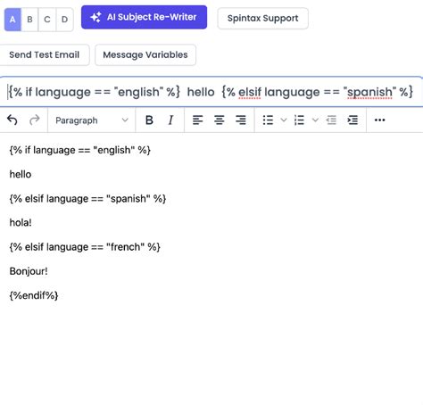 Using Custom Variables And If Statements Personalize Your Email Campaigns