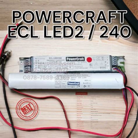 Emergency Powercraft Ecl Led2 240 Toko Lampupedia