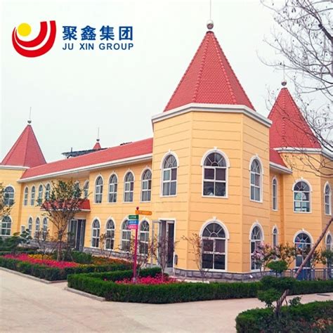 Fashion Castle Steel Structure Frame Building Prefabricted Metal Building Steel Sructure
