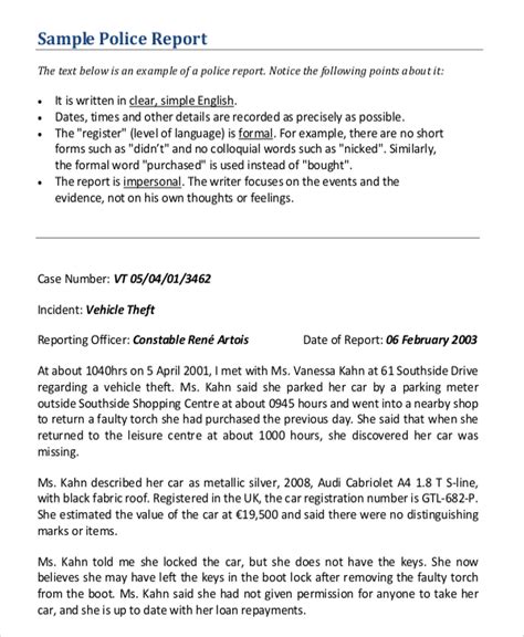 Police Statement Example Ethics Mission Statements Core Values