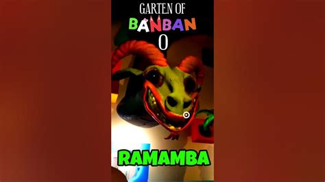 Meet Ramamba The Most Terrifying Monster In Garten Of Banban 0 😱💀