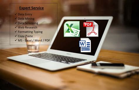 do excel data entry copy paste web scraping web research and typing