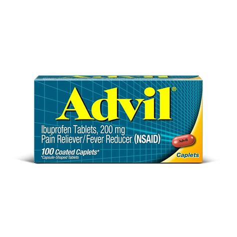 Advil Caplets 100ct 25