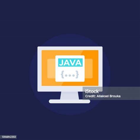 Codage Java Icône Vectorielle De Programmation Vecteurs Libres De Droits Et Plus Dimages