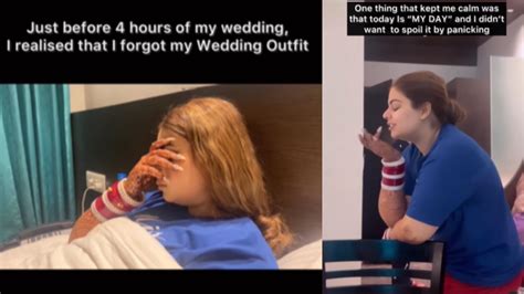 Bride Realises She Forgot Her Shadi Ka Joda 4 Hours Before Wedding