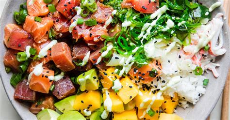 16 Delicious Tuna Poke Bowl Recipes To Make At Home Seafoodvoyage