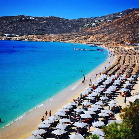 Mykonos Beaches Information For All Beaches In Mykonos Island