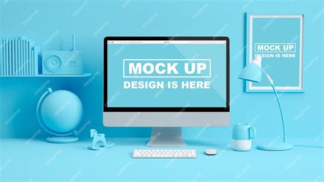 Maquete De Exibição Maquete 3d Maquete De Exibição Mac Maquete De Monitor Maquete De Tela Apple