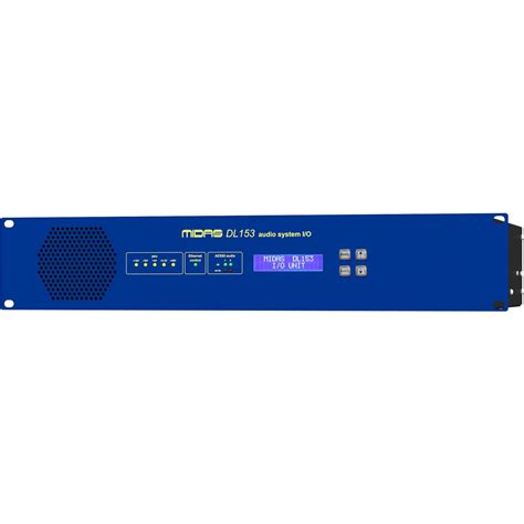 MIDAS DL Stagebox With MIDAS Mic Preamps And Dual Redundant AES Networking