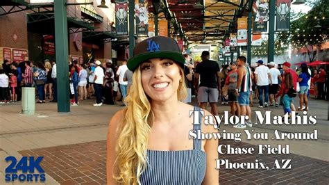 Taylor Mathis At Chase Field Phoenix Arizona Youtube