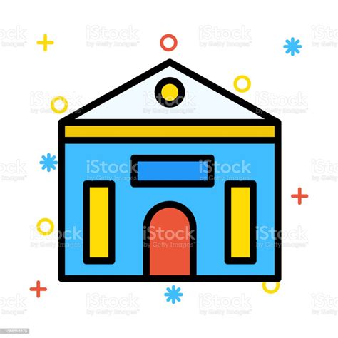 Ilustración De Casa De Construcción De Viviendas Y Más Vectores Libres De Derechos De
