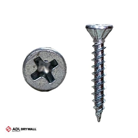 Tornillo Panel Drywall Punta Aguda X 1000 Und Adl Drywall
