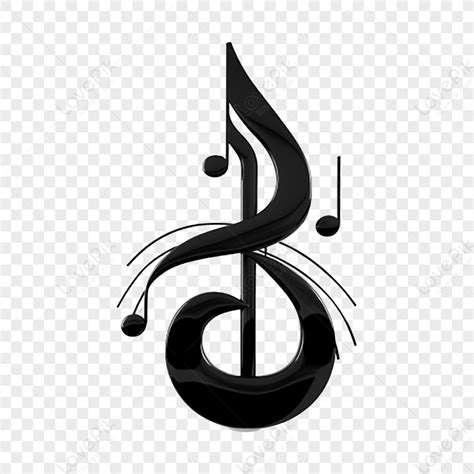โน้ตดนตรี เพลง เส้นโค้งสีดำ ชายแดนสัญลักษณ์ดนตรี กรอบ Png สำหรับการ