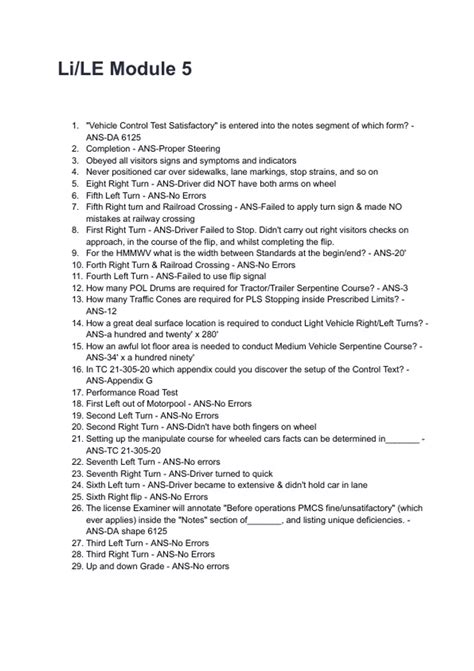 Li Le Module 5 Questions And Answers 2025 2026 100 Verified Answers By Expert Li Le Stuvia Us