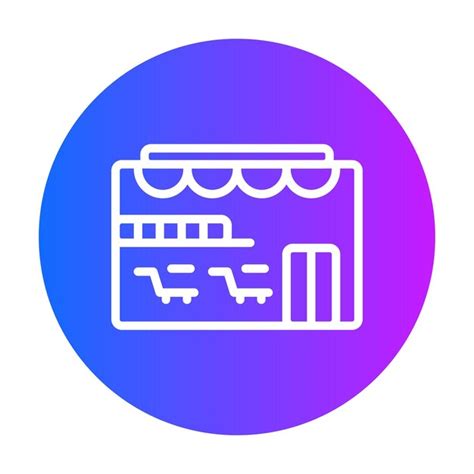 Premium Vector Groceries Store Vector Illustration