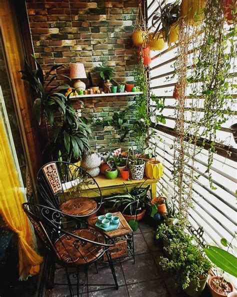 20 Enclosed Balcony Garden Ideas For Privacy And Security Small Balcony