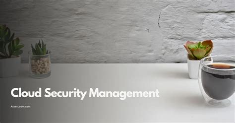 Cloud Security Management For Your Assets