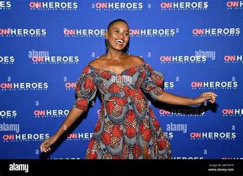 Cnn Hero Of The Year Nelly Cheboi Attends The 16th Annual Cnn Heroes All Star Tribute At The