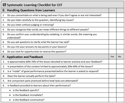 Assessing On The Job Training Instructors Friesen Kaye And Associates