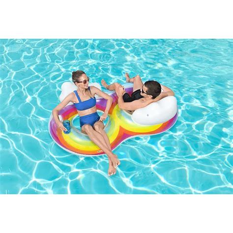 Rainbow Dreams Double 2 Person Float Pool Supplies Canada