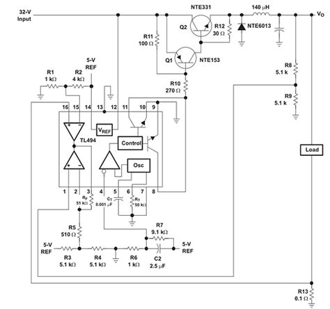 tl494 datasheet diagram clarification needed general electronics arduino forum