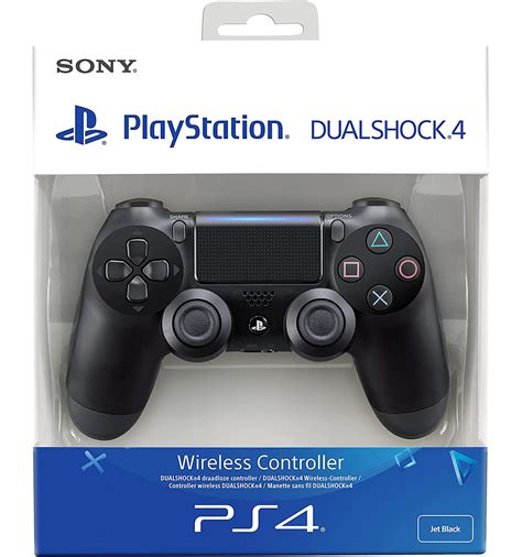 Sony Dualshock 4 Wireless Controller Per Ps4 Jet Black V2 Daxstore