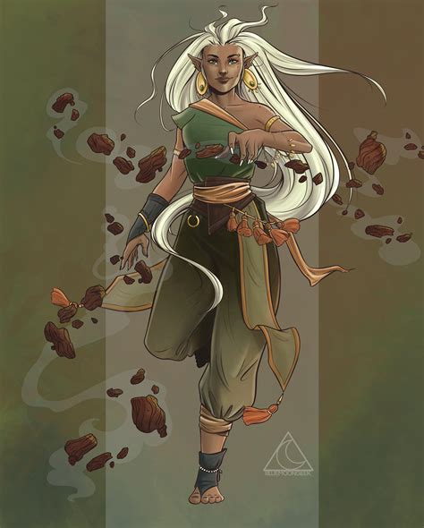 Earth Bending Monk By Self R Imaginaryfeet
