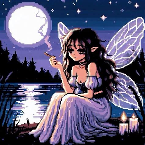 Pixelated Aesthetic Pixelated Character Fairycore Pixel Art Pixie