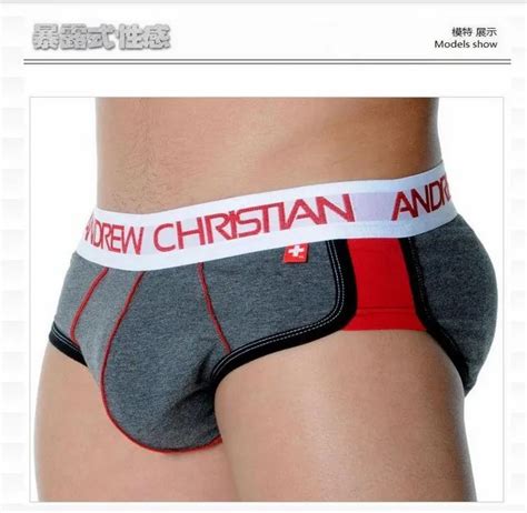 Men Sexy Add Pad Panties Butt Lifting Shorts Butt Augmentation Full