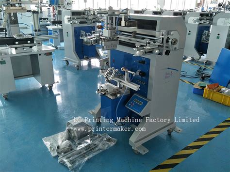 Pneumatic Cylindrical Screen Printing Machine