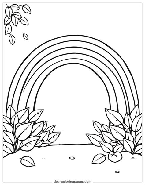 무지개 색칠공부 15개의 무료 인쇄 가능한 생성 디자인
