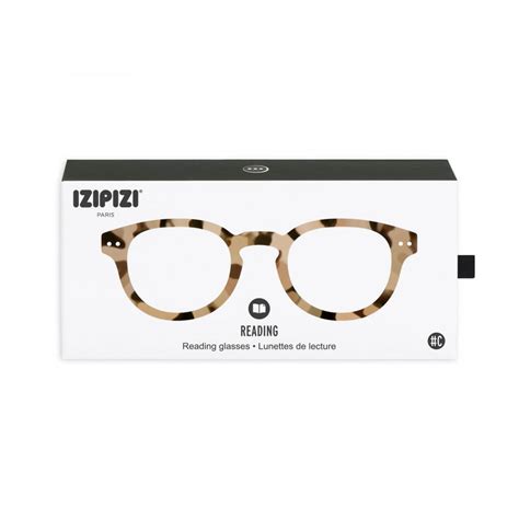 Izipizi Reading Glasses Collection C Light Tortoise Shell Mca