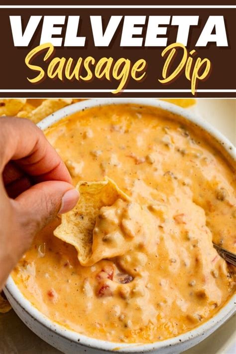 Velveeta Sausage Dip Insanely Good